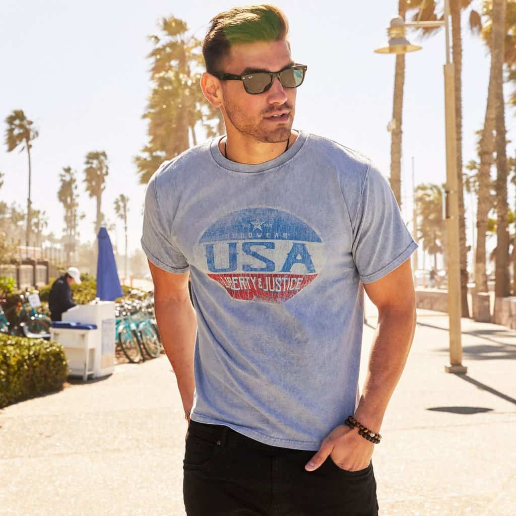 American Flag T-Shirts and Patriotic Clothing Made in the USA • USA ...