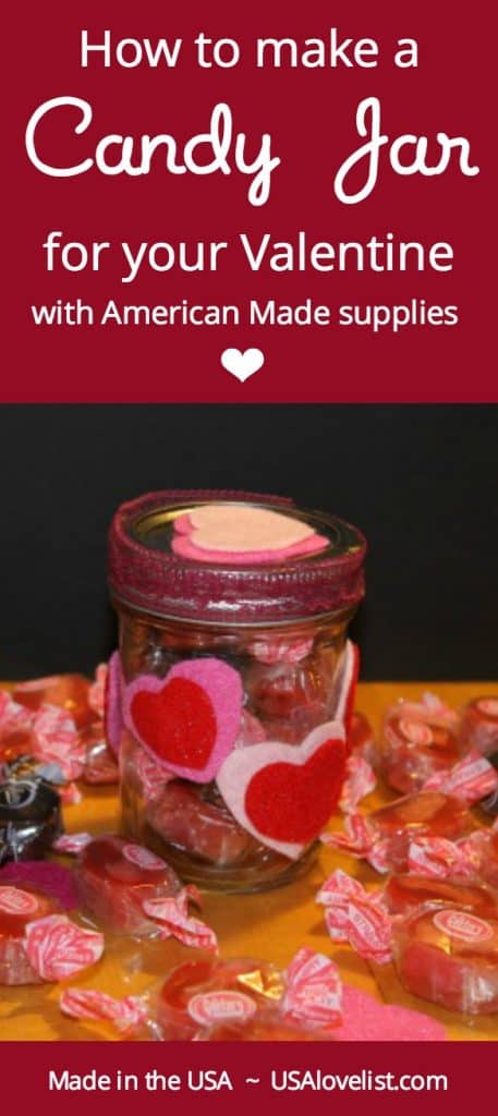 Crafting With Kids: How to Make Valentine Candy Jars • USA Love List