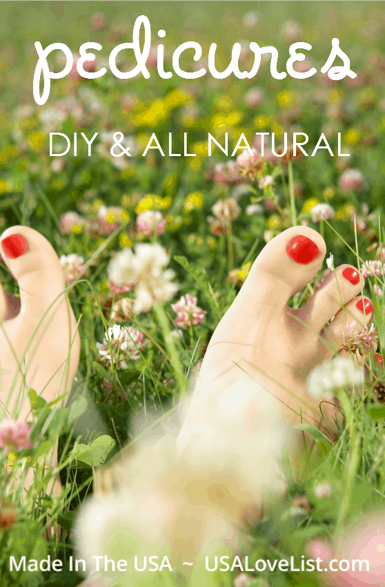 A DIY All Natural Pedicure - 3 Easy Pedicure Steps with Made in USA ...