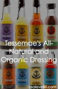 Giveaway: Tessemae's Organic and All-Natural Dressing • USA Love List