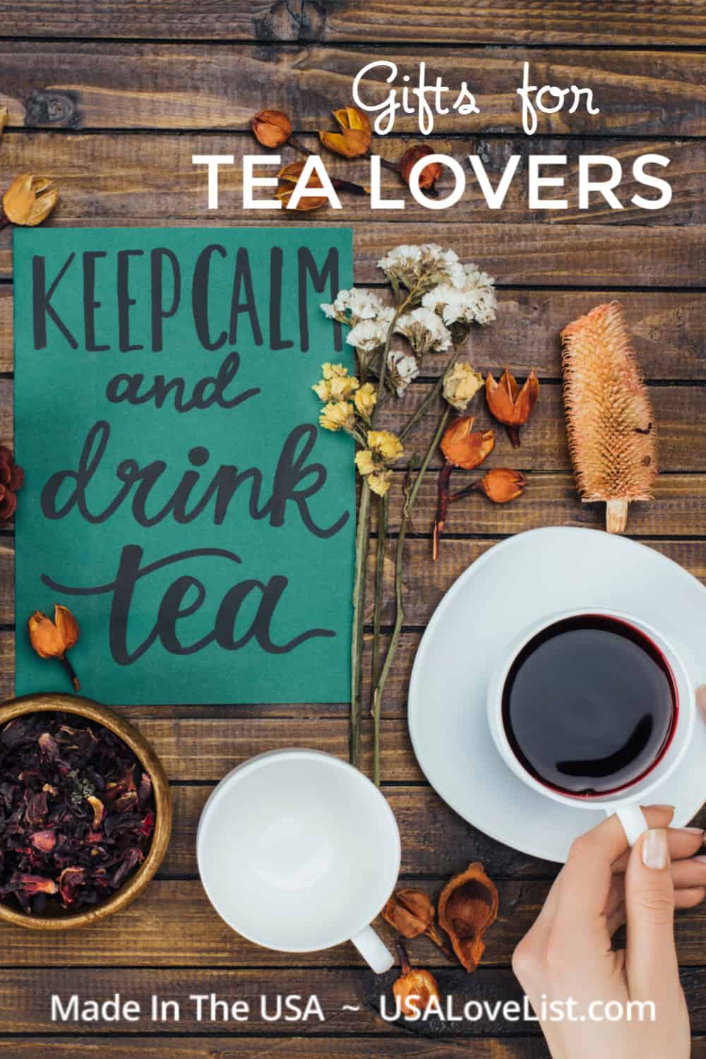 Affordable American Made Gifts for Tea Lovers • USA Love List