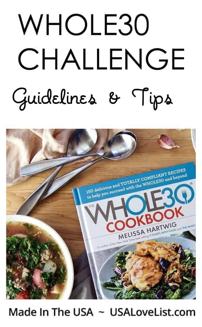 Whole30 Challenge Rules and Tips • USA Love List